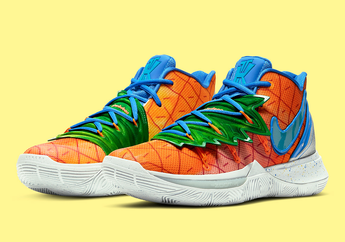 Spongebob Nike Kyrie 5 Pineapple House CJ6951-800 Store List | SneakerNews.com