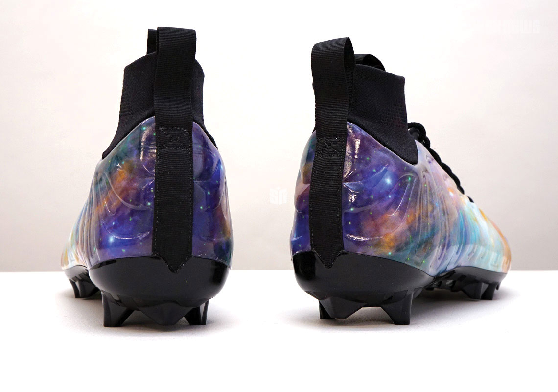 OBJ Nike Foamposite Alternate Galaxy Cleats | SneakerNews.com