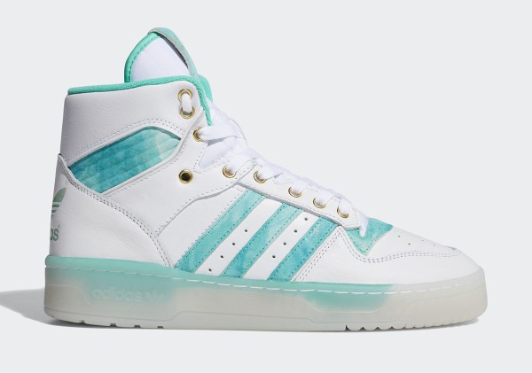 adidas Rivalry Hi Singles' Day White Green FV4526 | SneakerNews.com