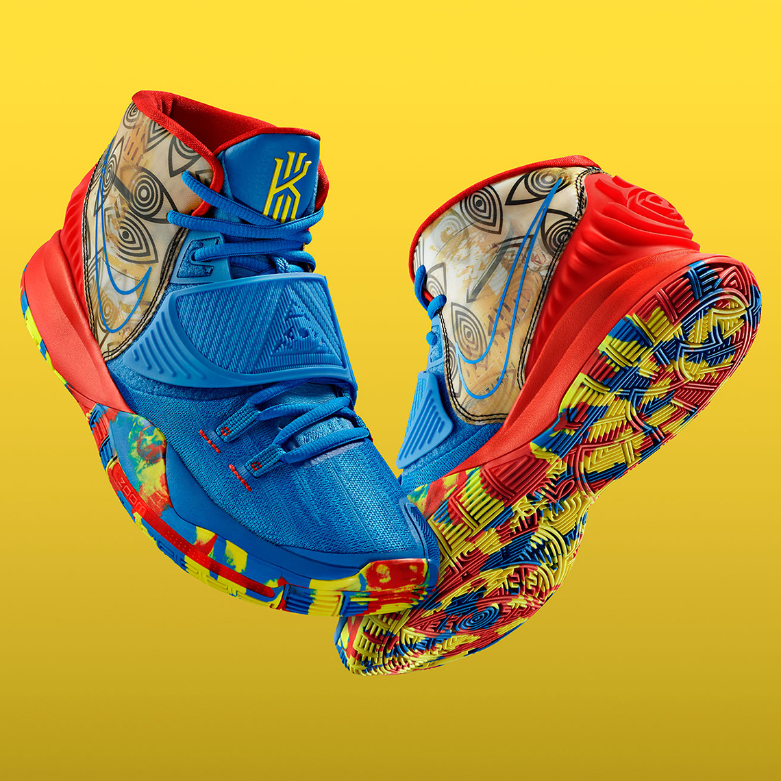 Kyrie Irving's Nike Kyrie 6 Pre-Heat Pack Includes 11 City-Exclusive ...