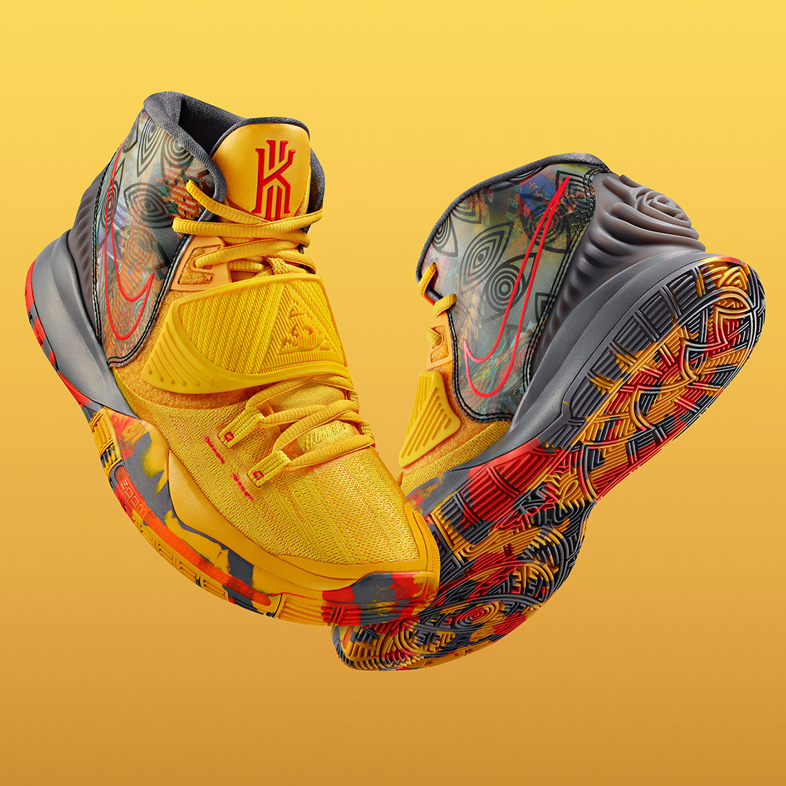 Kyrie Irving's Nike Kyrie 6 Pre-Heat Pack Includes 11 City-Exclusive ...