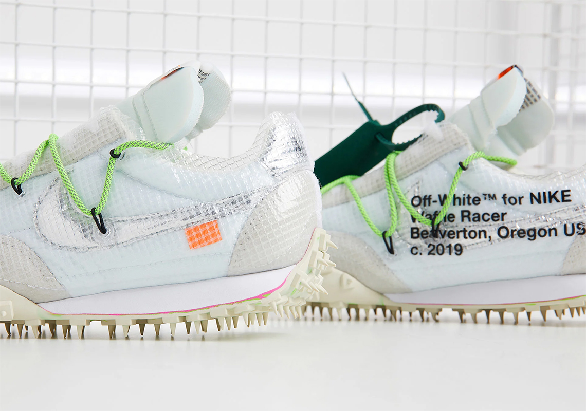 Off White Nike Waffle Racer SP Store List | SneakerNews.com