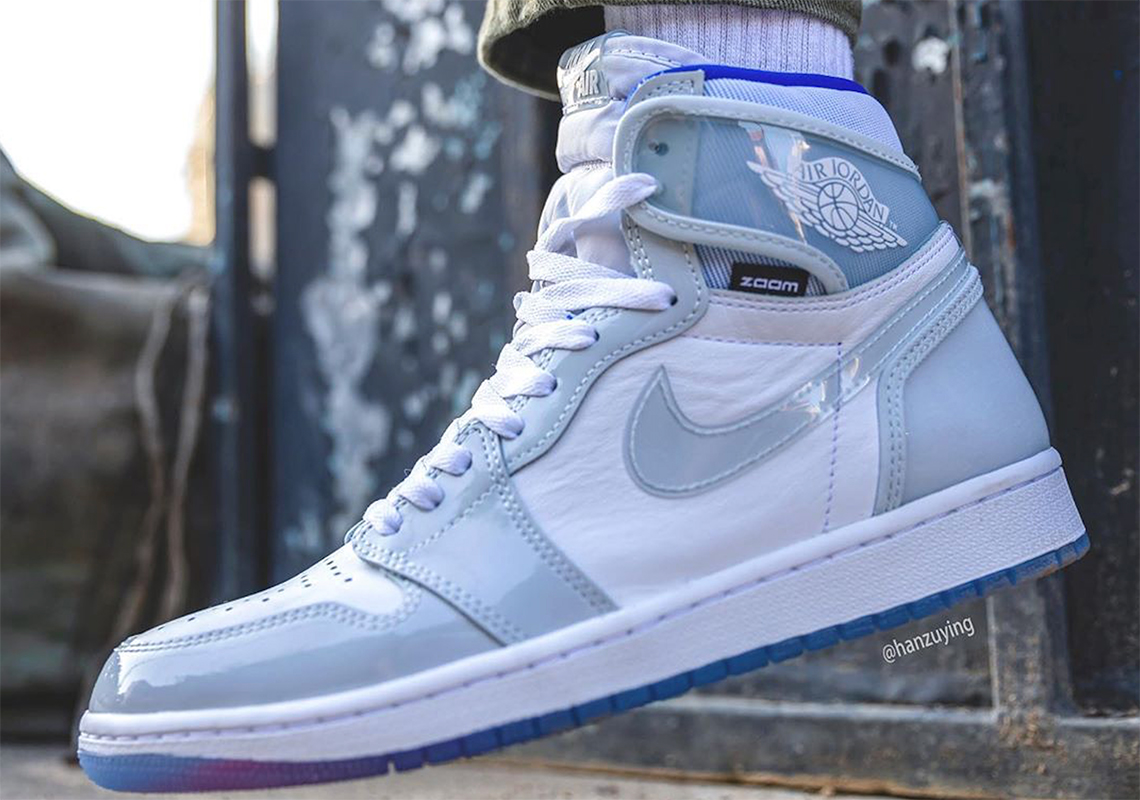 Air Jordan 1 High Zoom Racer Blue CK6637-104 | SneakerNews.com