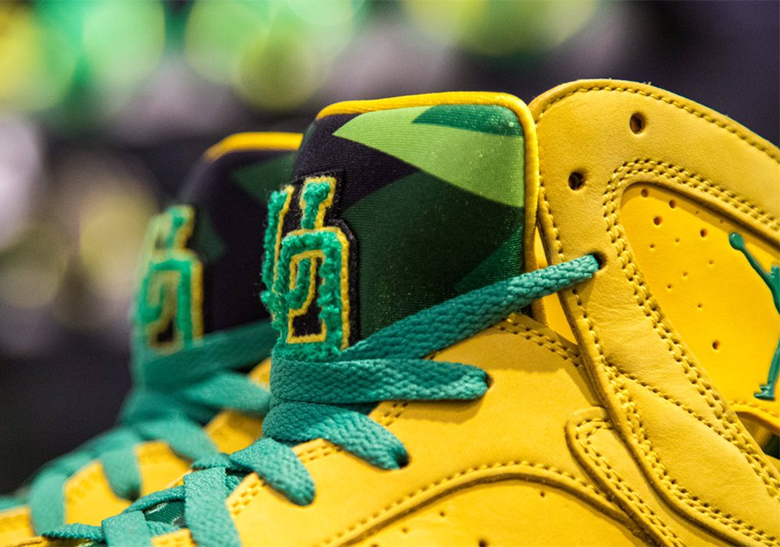 Air Jordan 7 Oregon Ducks PE | SneakerNews.com