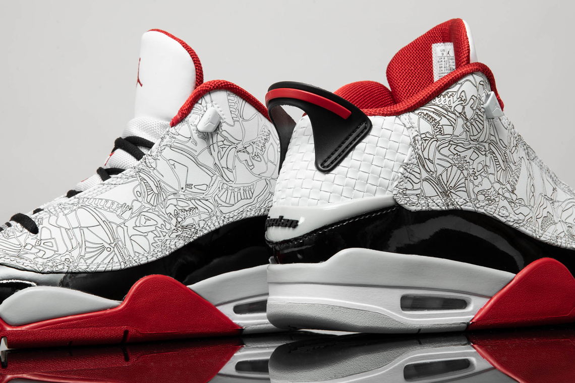 Jordan Dub Zero White Black Red | SneakerNews.com