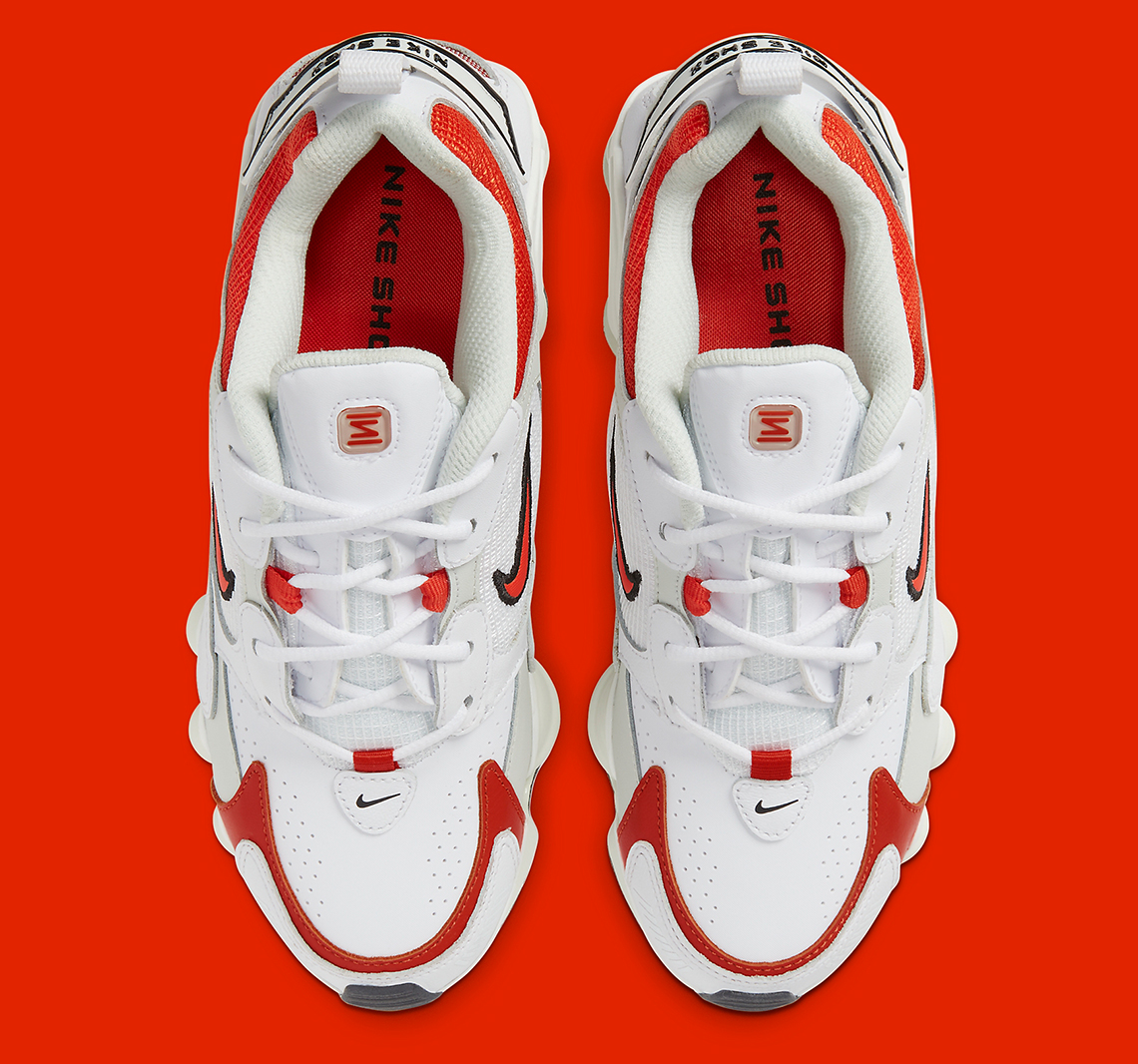 Nike Shox Nova White Red AT8046-101 | SneakerNews.com