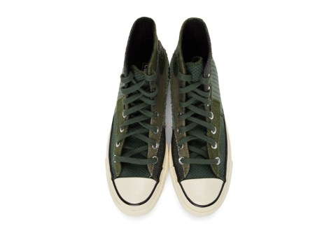 Converse Chuck 70 High Green Patchwork | SneakerNews.com