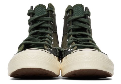 Converse Chuck 70 High Green Patchwork | SneakerNews.com