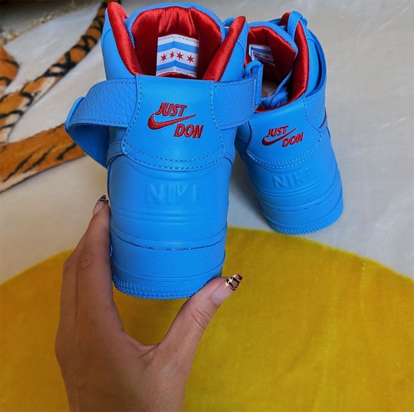 Just Don Nike Air Force 1 High Blue Release Date | SneakerNews.com