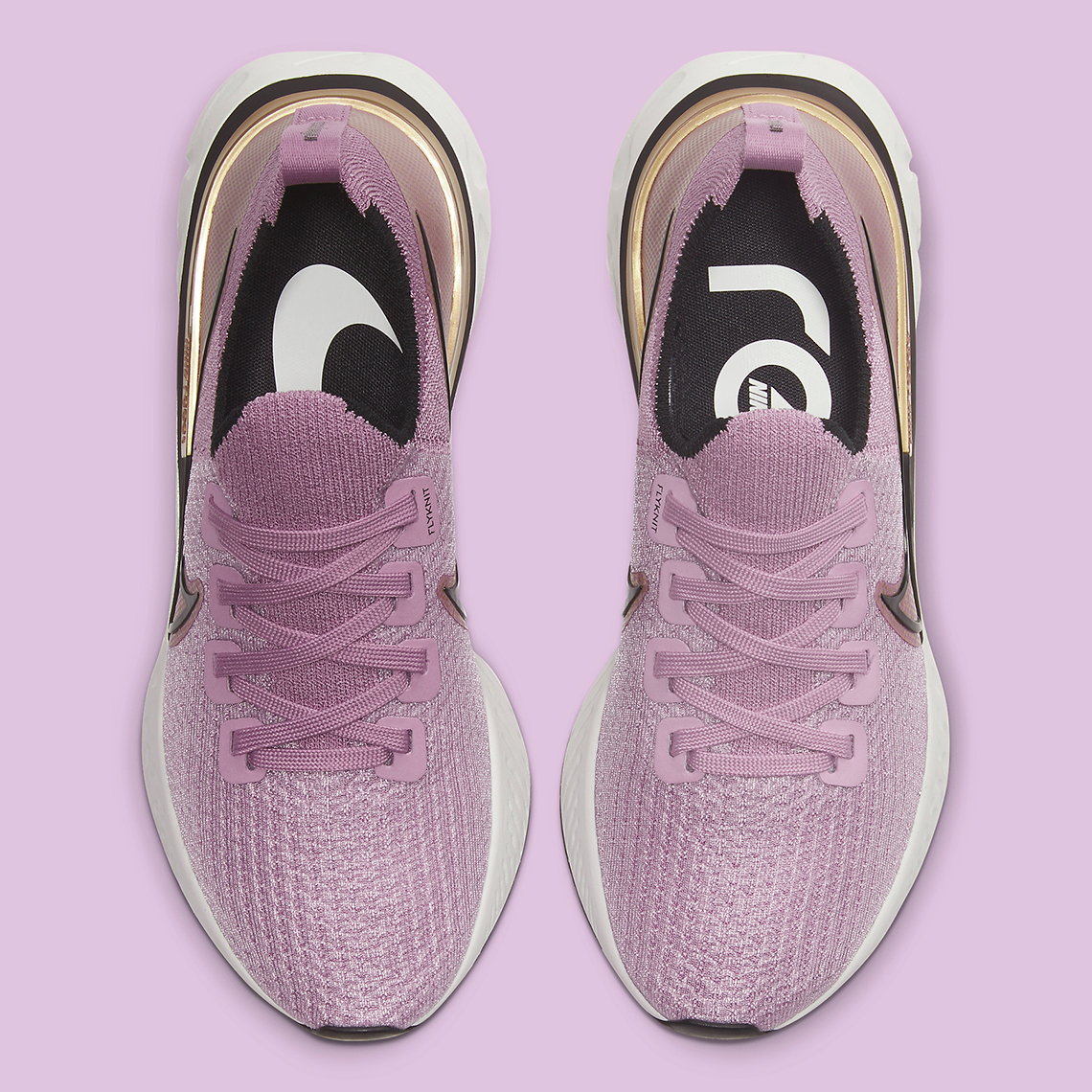 Nike React Infinity Run Plum Gold CD4372-500 | SneakerNews.com