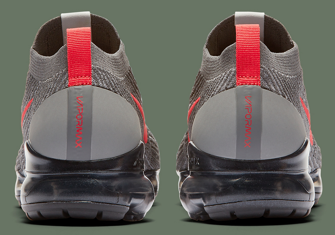 Nike Vapormax Flyknit 3 Olive Crimson CT1270-001 | SneakerNews.com