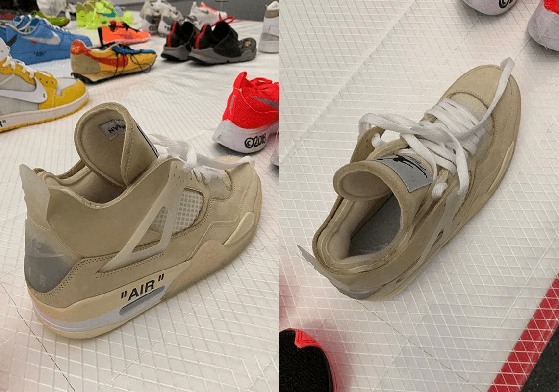 Off White Jordan 4 - Release Info + Photos | SneakerNews.com