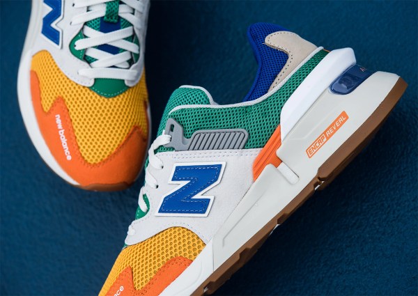 New Balance 997S Multi-Color White Green Orange | SneakerNews.com