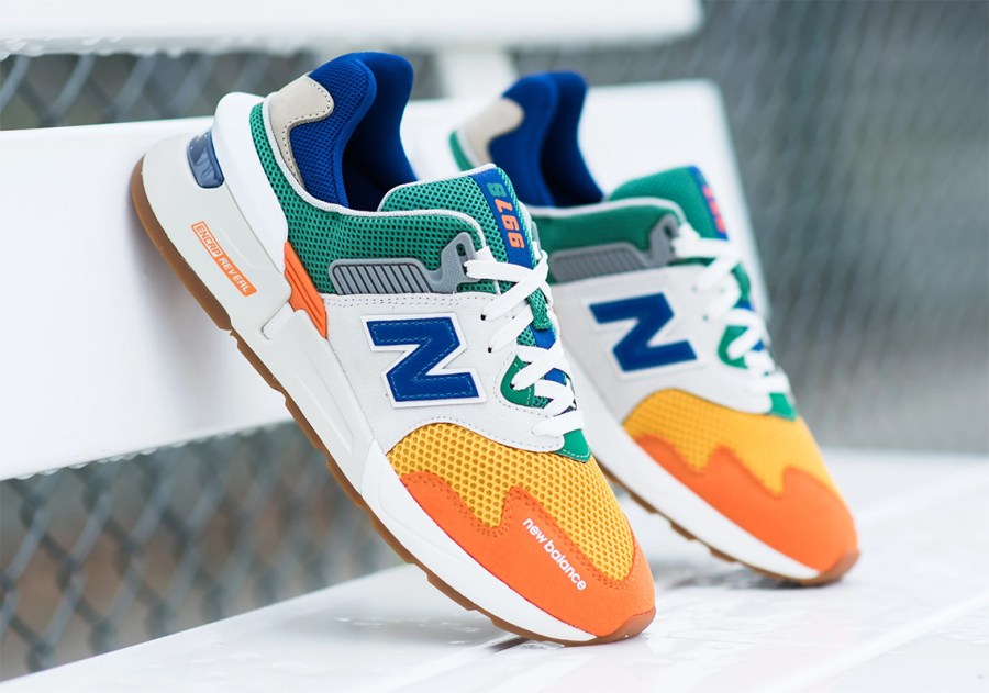 New Balance 997S Multi-Color White Green Orange | SneakerNews.com
