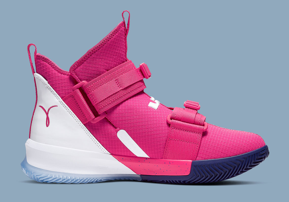 Nike LeBron Soldier 13 Kay Yow CV1942-600 | SneakerNews.com