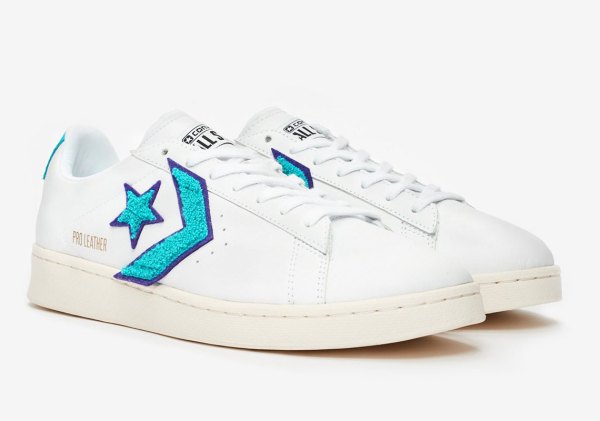 Converse Pro Leather Ox Chenille White Black | SneakerNews.com