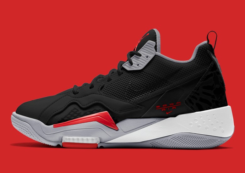 Jordan Zoom 92 Black Red Grey CK9183-001 | SneakerNews.com