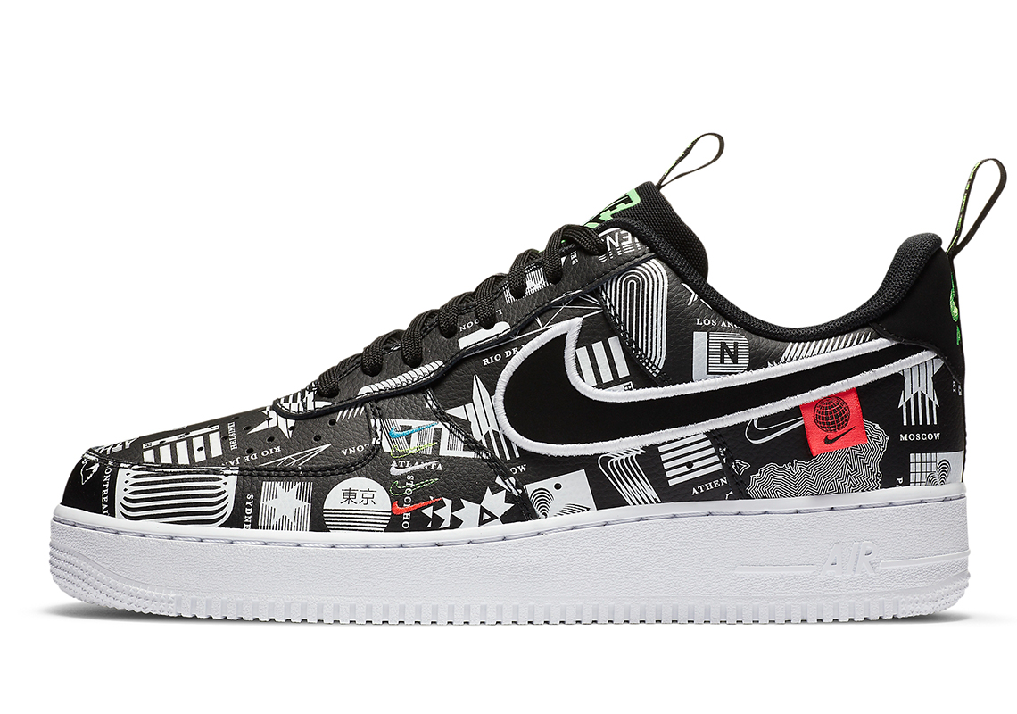 Nike Air Force 1 Low Worldwide Black White | SneakerNews.com
