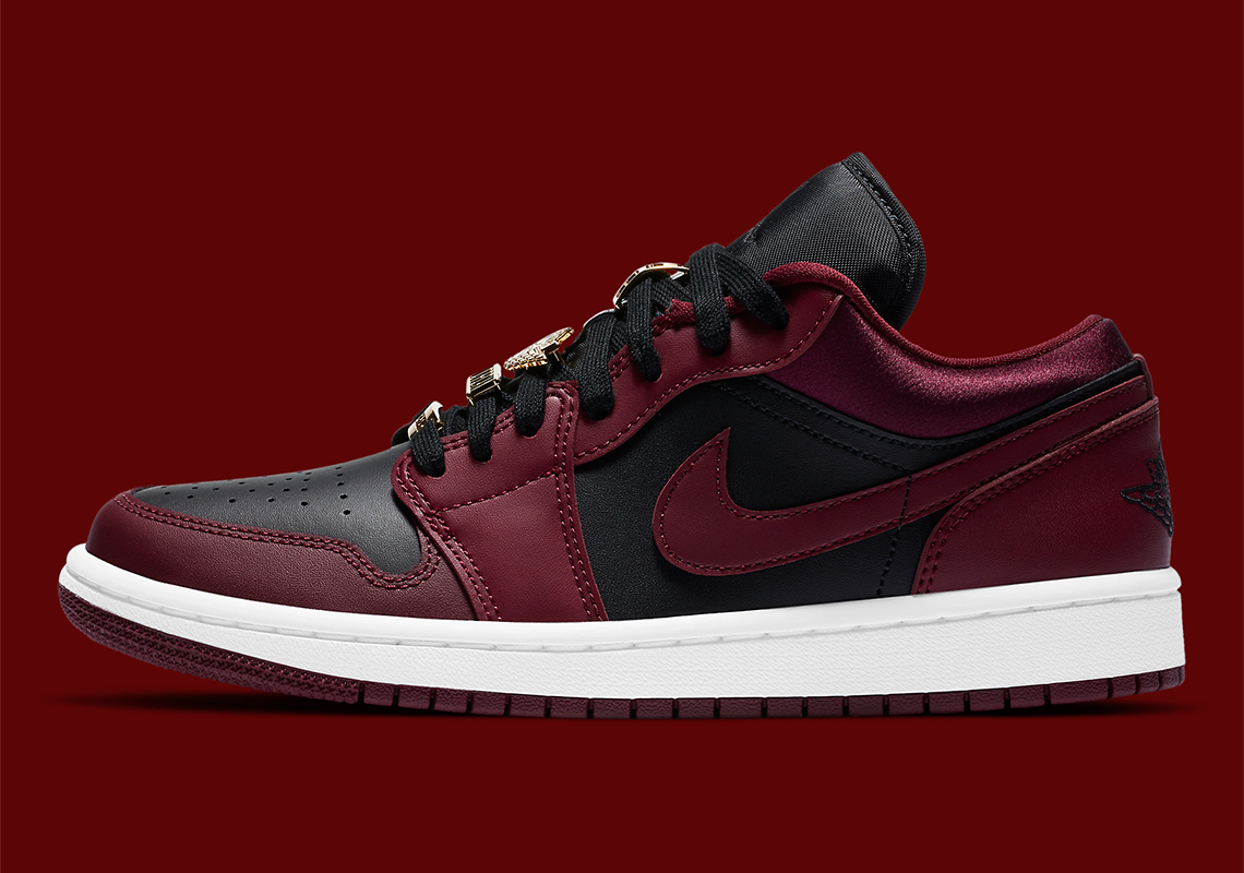 Air Jordan 1 Low Maroon Black DB6491-600 | SneakerNews.com