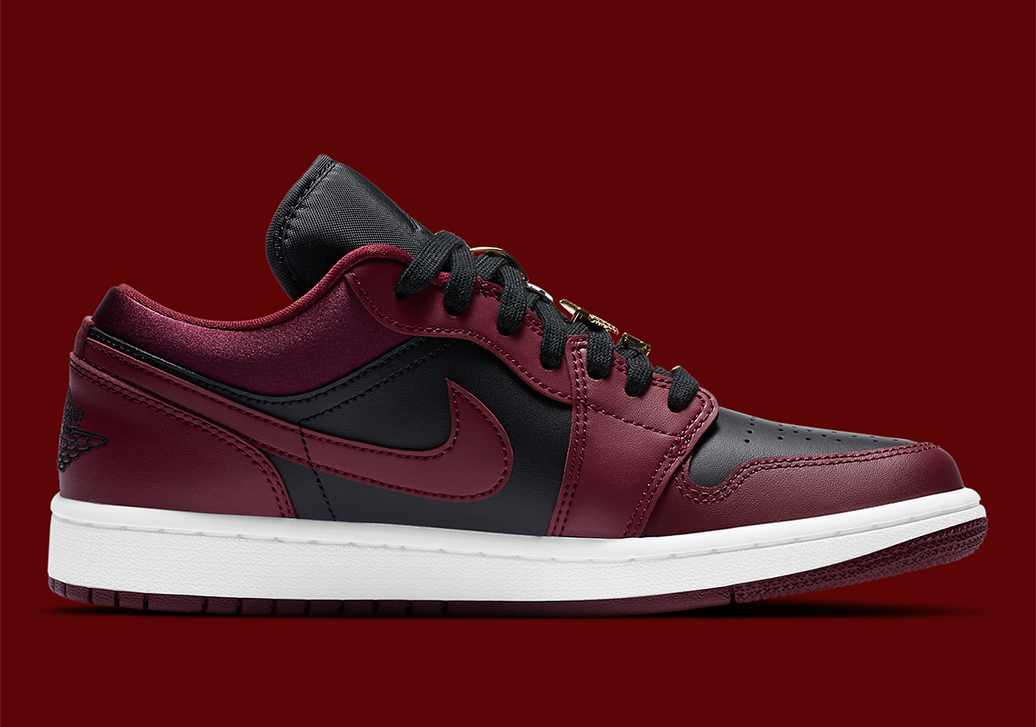 Air Jordan 1 Low Maroon Black DB6491-600 | SneakerNews.com