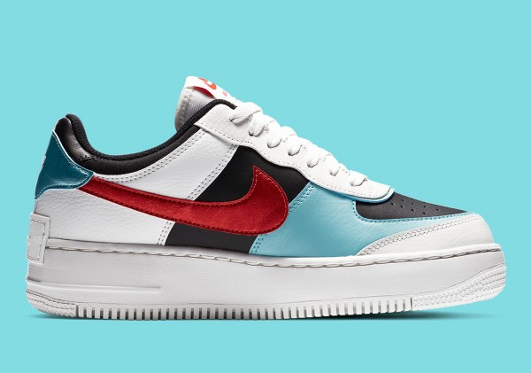 Nike Air Force 1 Shadow White Red DA4291-100 | SneakerNews.com