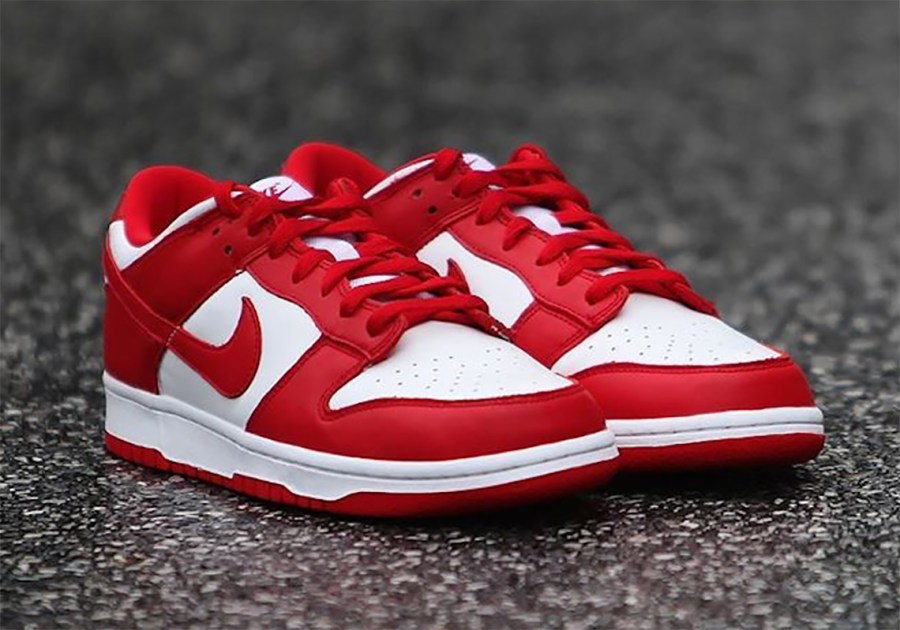 Nike Dunk Low University Red White CU1727-100 | SneakerNews.com