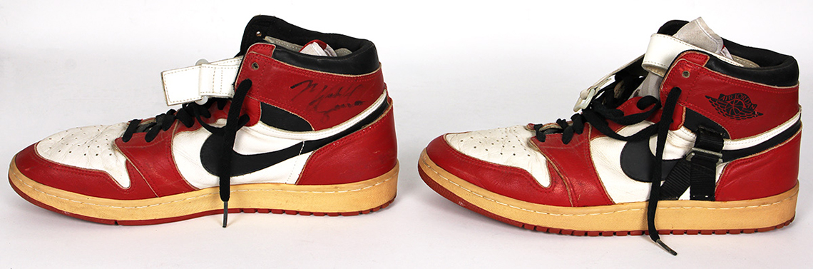Michael Jordan Post Injury Air Jordan 1 Auction Info | SneakerNews.com