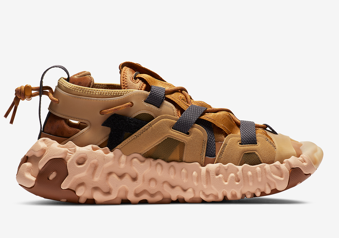 Nike ISPA Overreact Sandal Wheat CQ2230-700 Release Info | SneakerNews.com