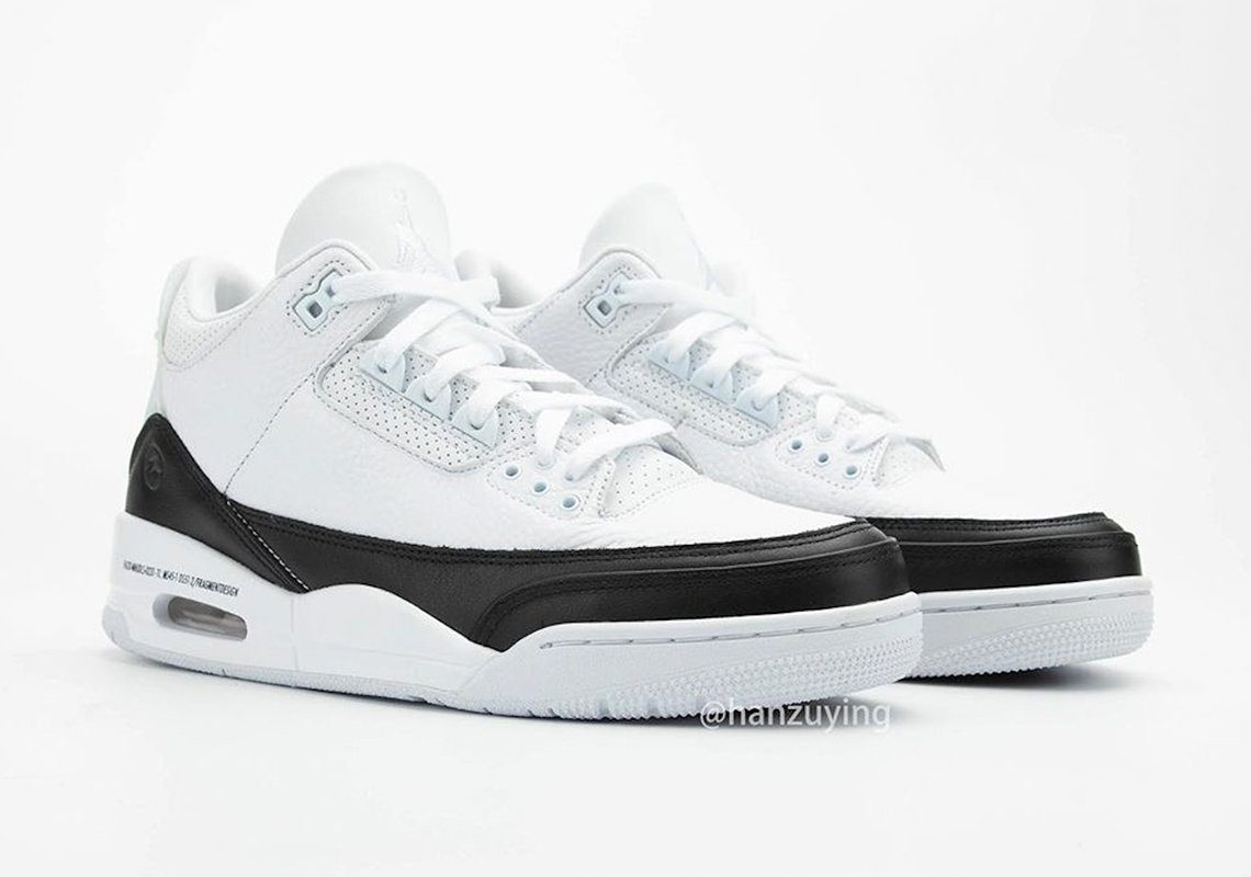 Fragment Air Jordan 3 White Black Release Info | SneakerNews.com