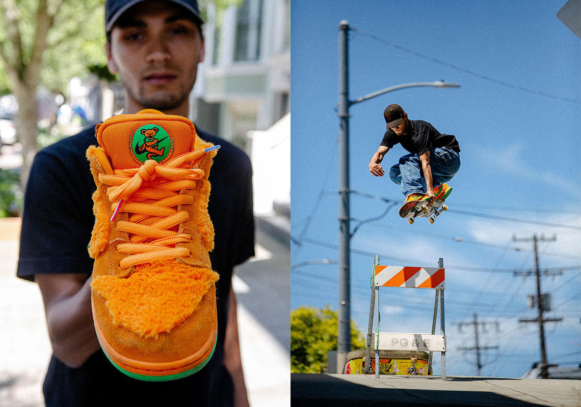 Grateful Dead Nike SB Dunk Orange Release Info CJ5378-800 | SneakerNews.com