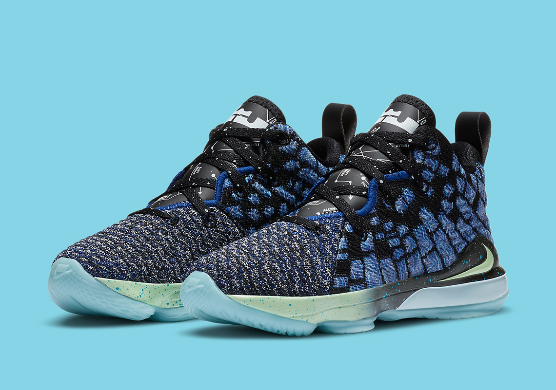 Nike LeBron 17 Constellations BQ5594-407 | SneakerNews.com