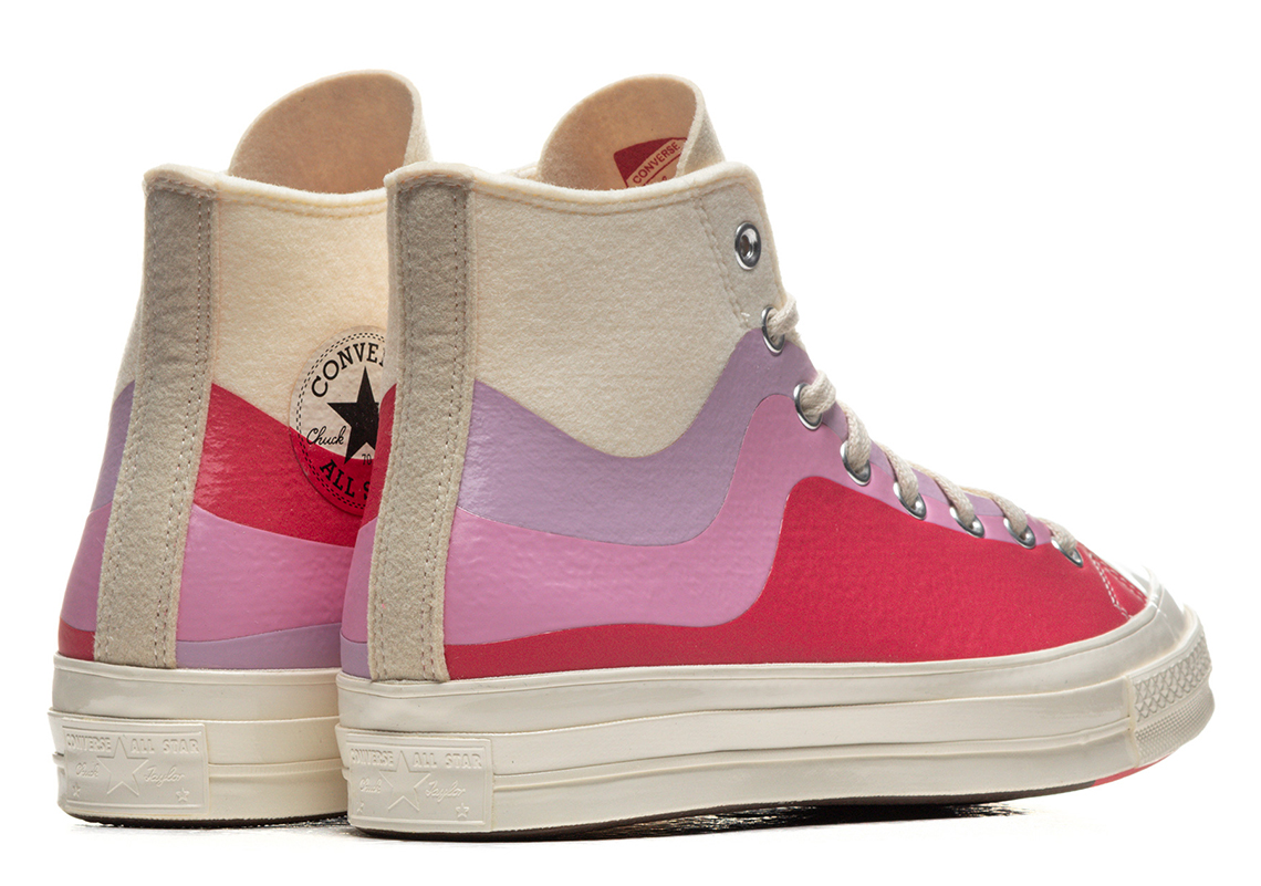 Converse Chuck 70 Hi Easter Felt White Pink | SneakerNews.com