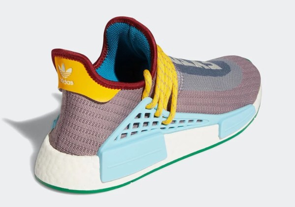 Pharrell adidas NMD Hu Extra Eye Aqua G58412 | SneakerNews.com