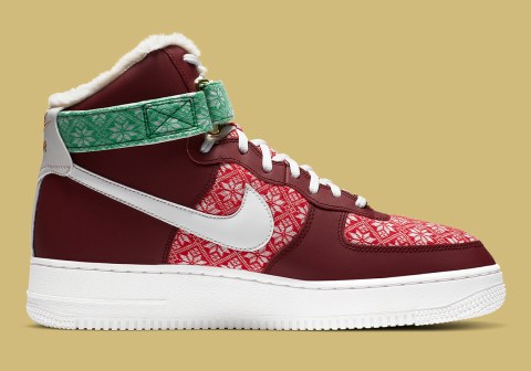 Nike Air Force 1 High Christmas DC1620-600 | SneakerNews.com