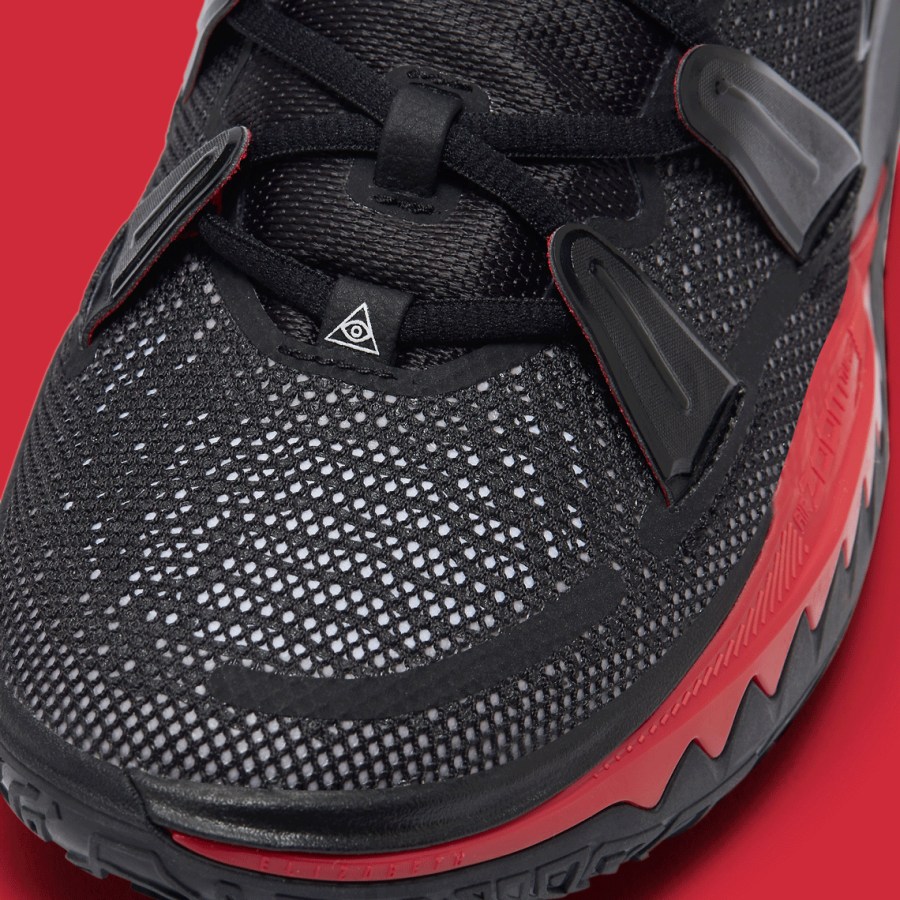 Nike Kyrie 7 Black Red Bred CQ9327-001 Release | SneakerNews.com