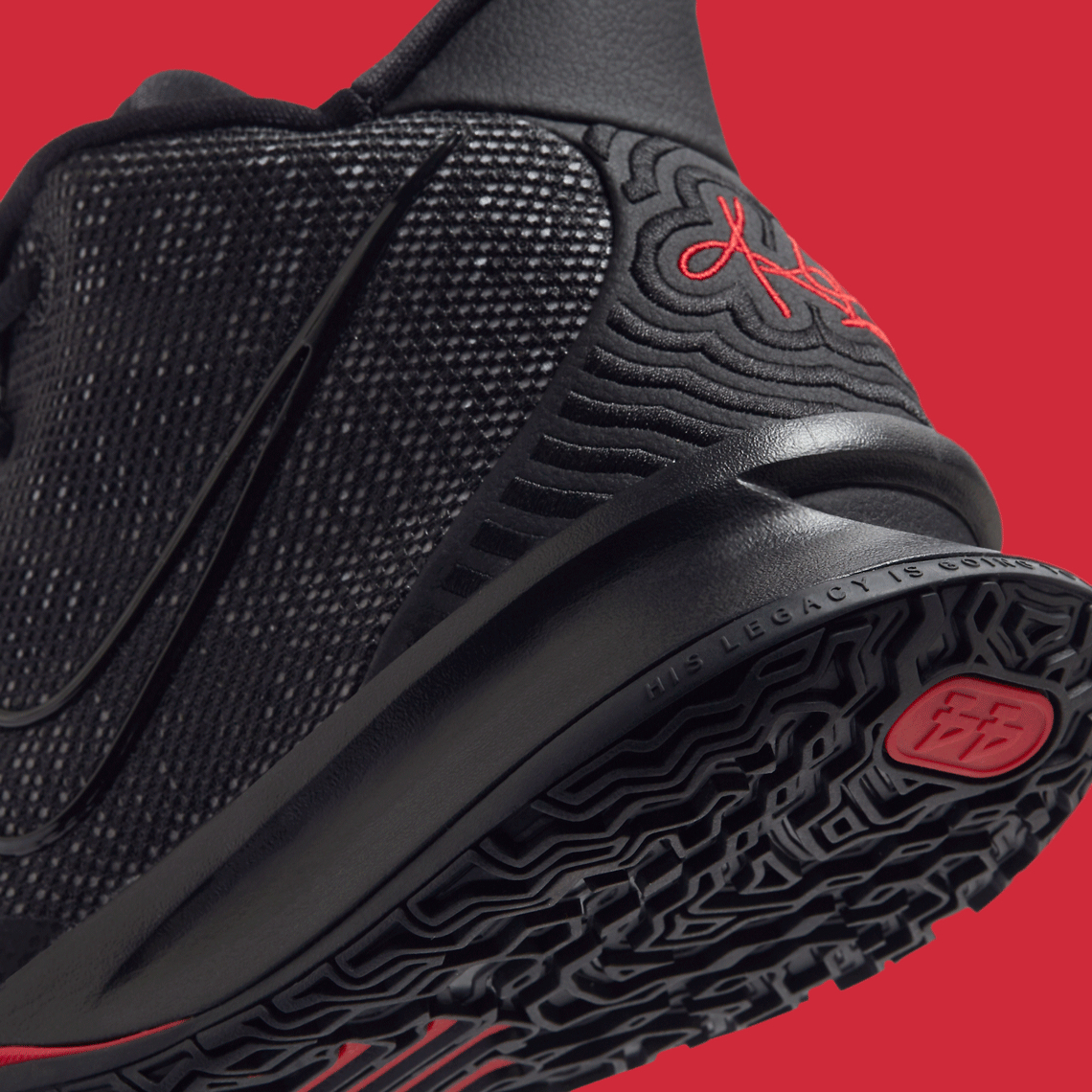 Nike Kyrie 7 Black Red Bred CQ9327-001 Release | SneakerNews.com