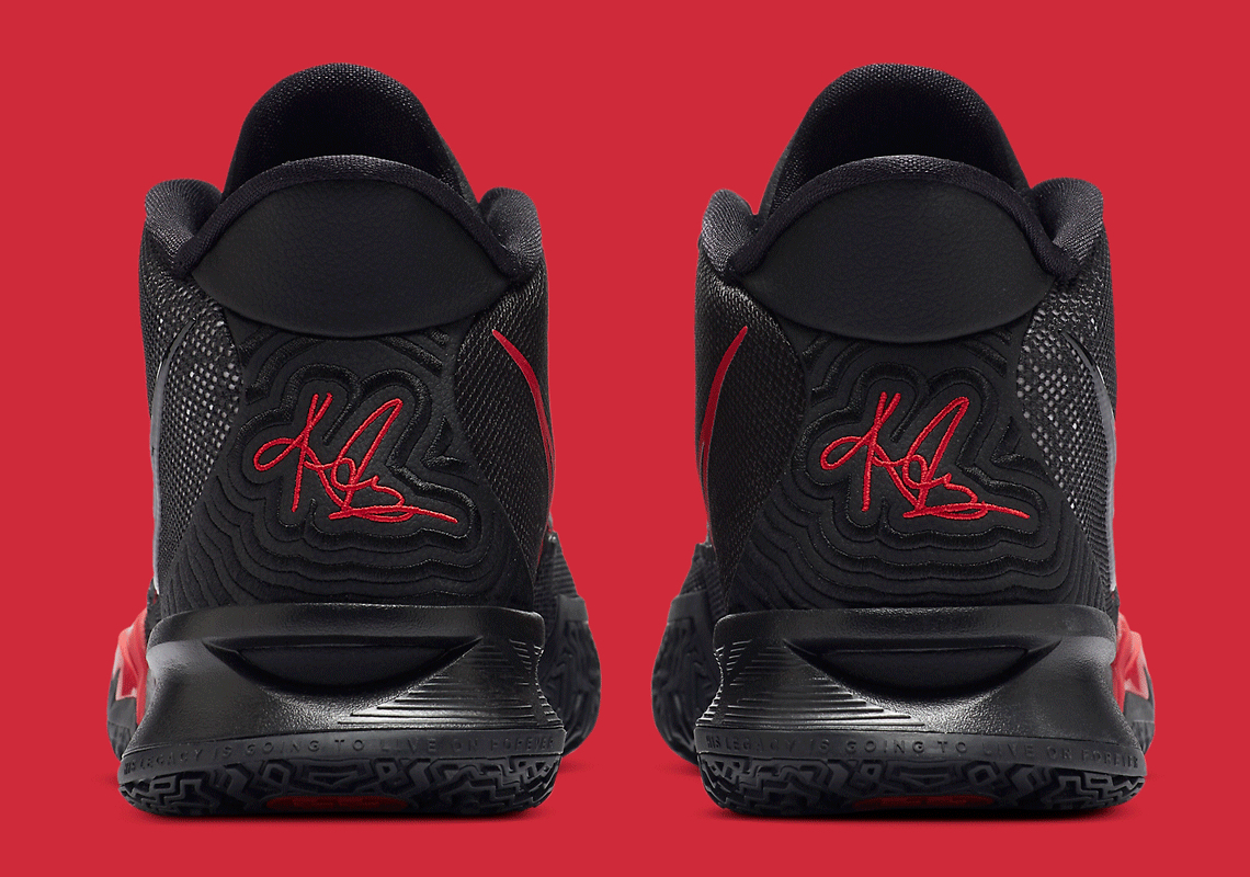 Nike Kyrie 7 Black Red Bred CQ9327-001 Release | SneakerNews.com