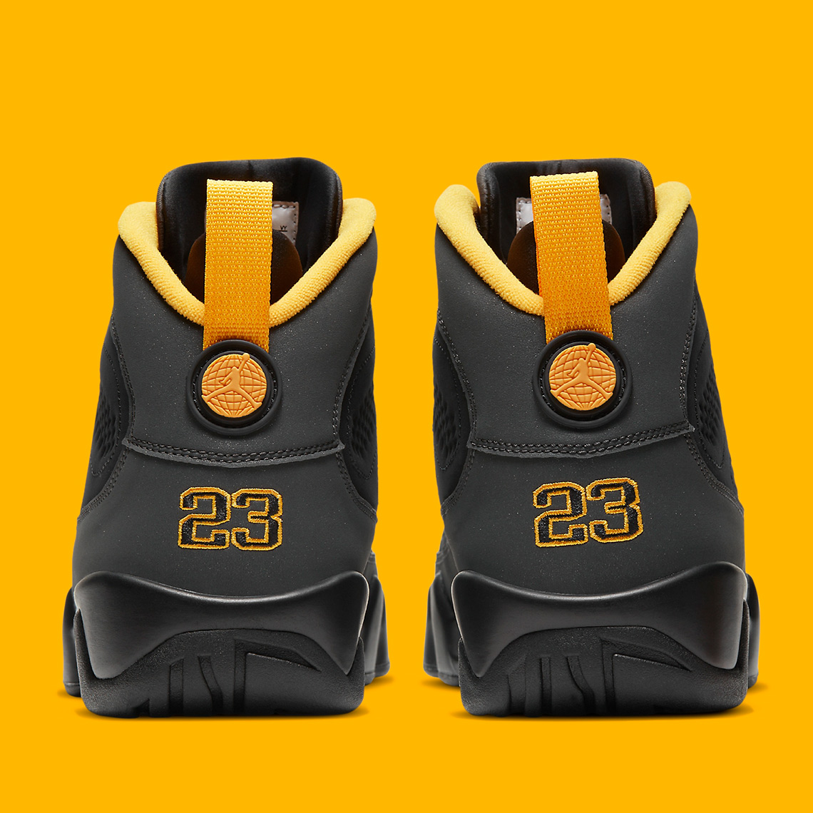 Air Jordan 9 Dark Charcoal Gold CT8019-070 Retro | SneakerNews.com