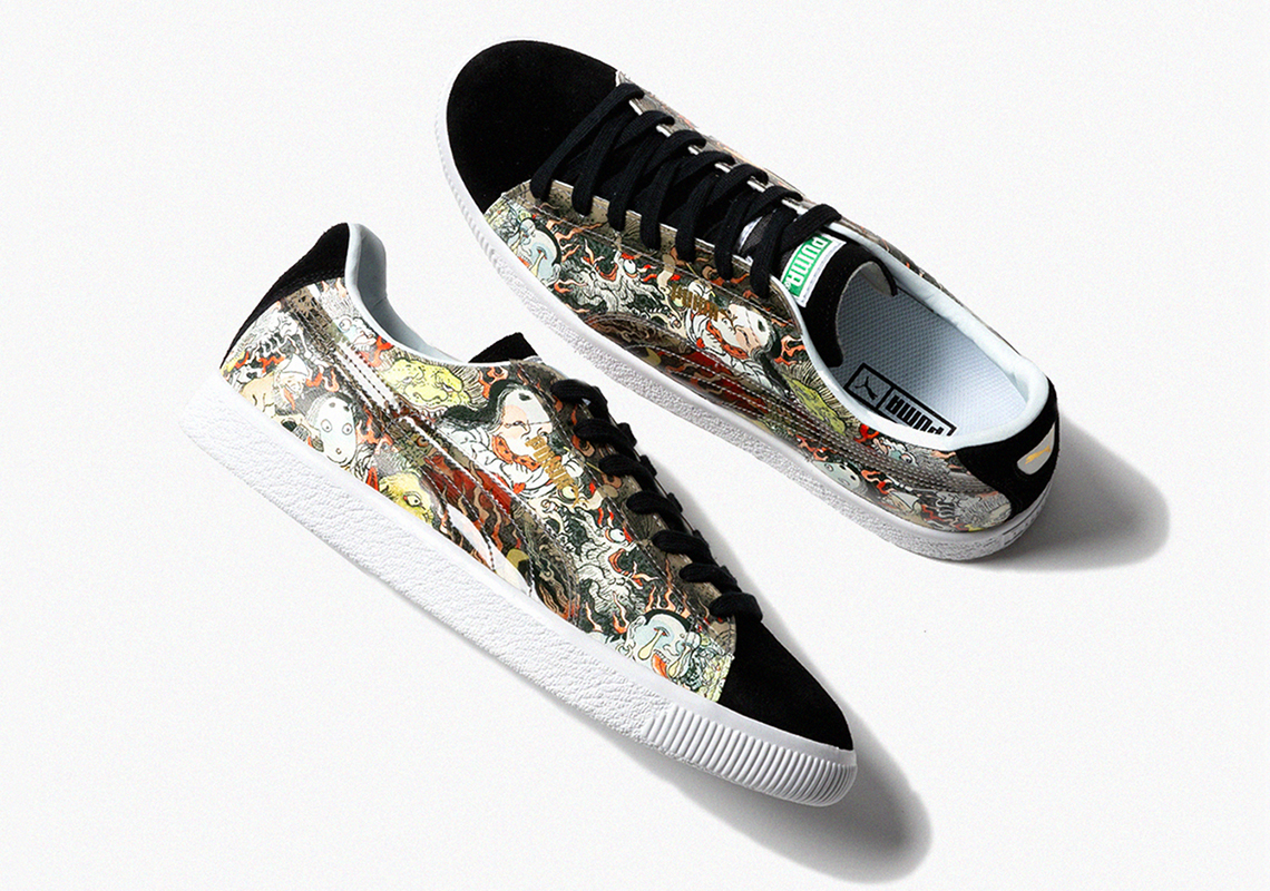 atmos UBIQ Merger + Puma Suede Three Tides Tattoo Release Info ...