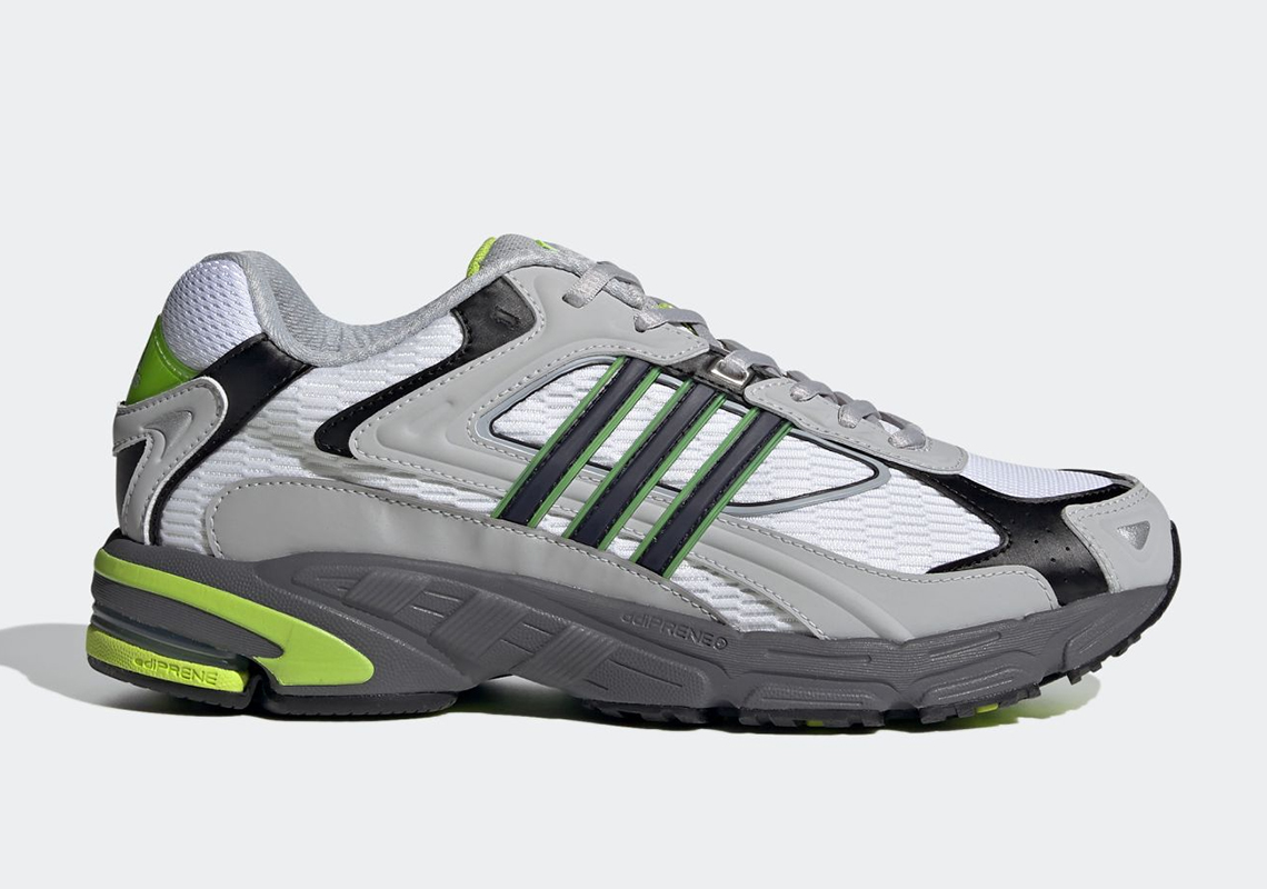 adidas Response CL White Black Solar Slime FX7724 | SneakerNews.com