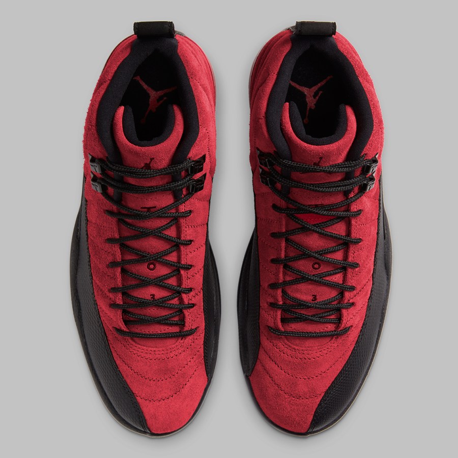 Air Jordan 12 Varsity Red Black Reverse Flu Game Release Info ...