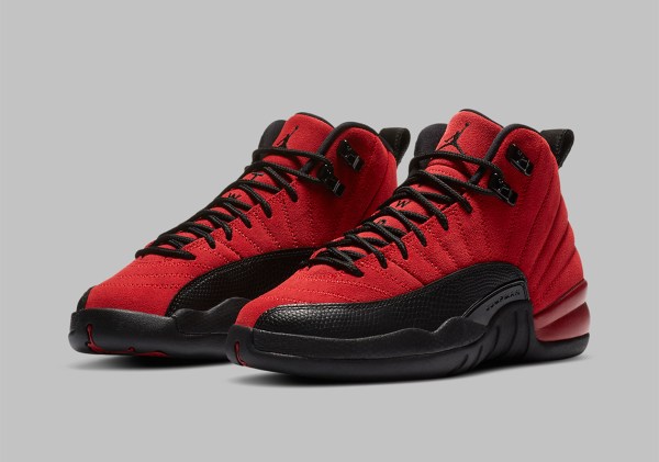 Air Jordan 12 Varsity Red Black Reverse Flu Game Release Info ...
