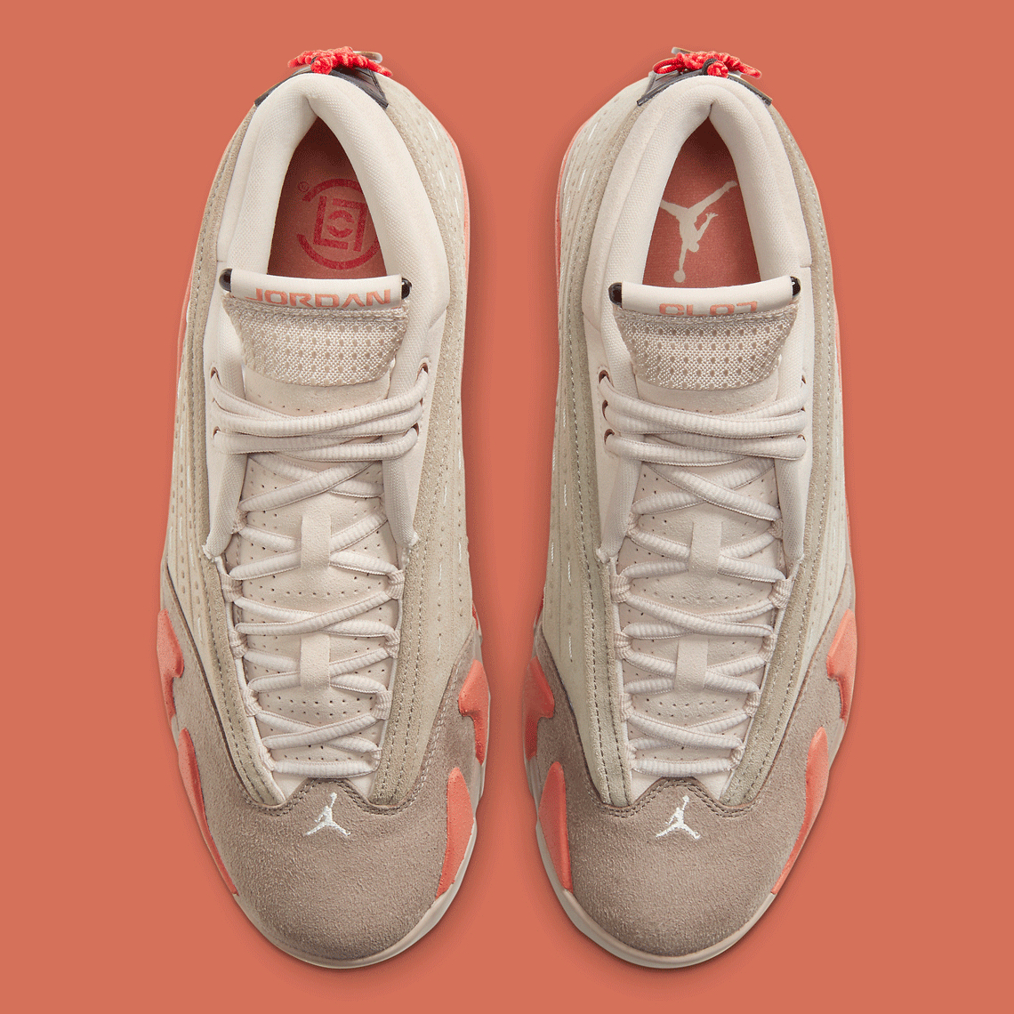 CLOT Air Jordan 14 Low Terracotta DC9857-200 | SneakerNews.com