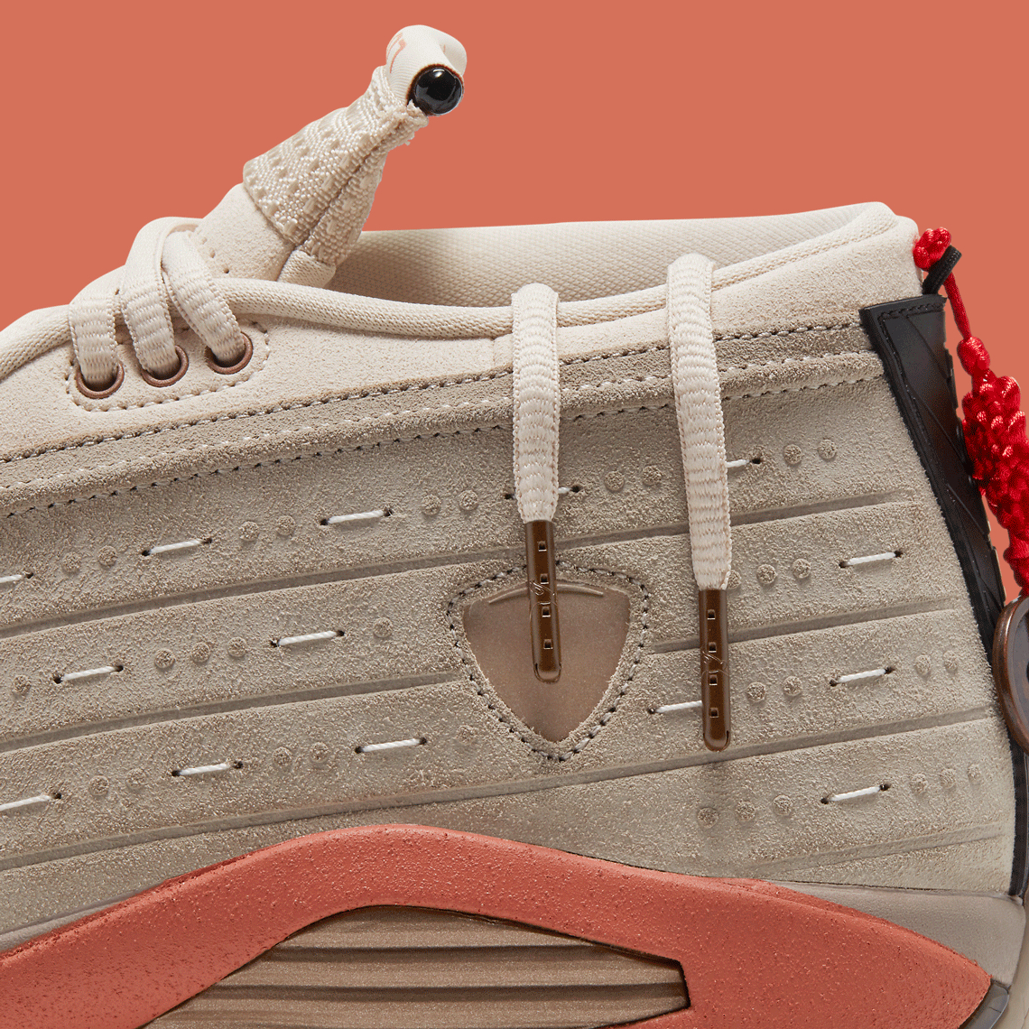 CLOT Air Jordan 14 Low Terracotta DC9857-200 | SneakerNews.com
