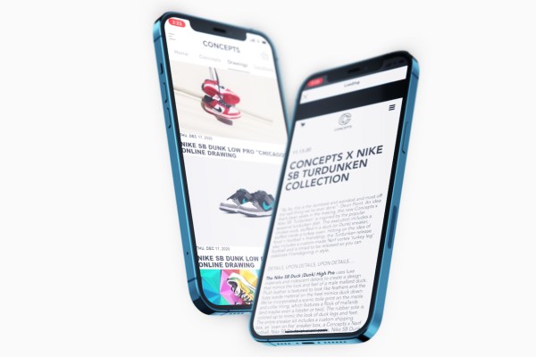Concepts Mobile App E-Commerce Early Access | SneakerNews.com