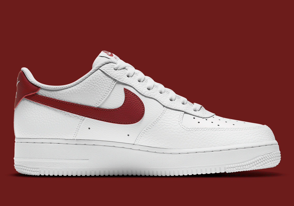 Nike Air Force 1 White Team Red CZ0326-100 | SneakerNews.com