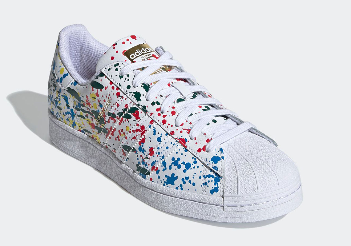 adidas Superstar FX5537 Paint Splatter | SneakerNews.com