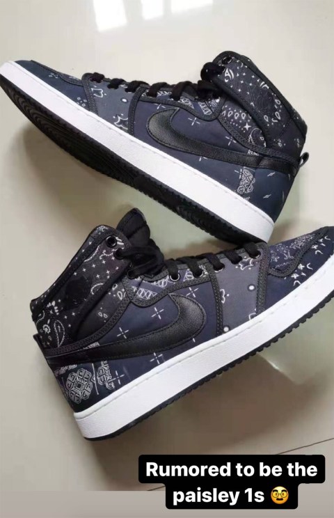 Air Jordan 1 KO AJKO Paisley 2021 Release Info | SneakerNews.com