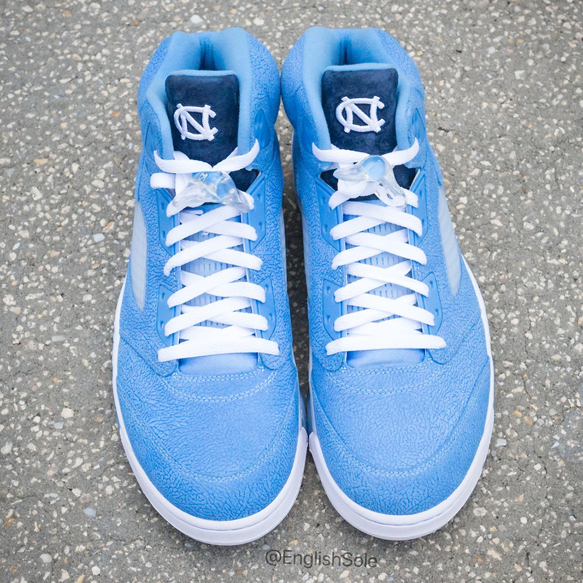 Air Jordan 5 UNC Football PE | SneakerNews.com