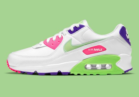 Nike Air Max 90 Bright Neon DH0250-100 | SneakerNews.com